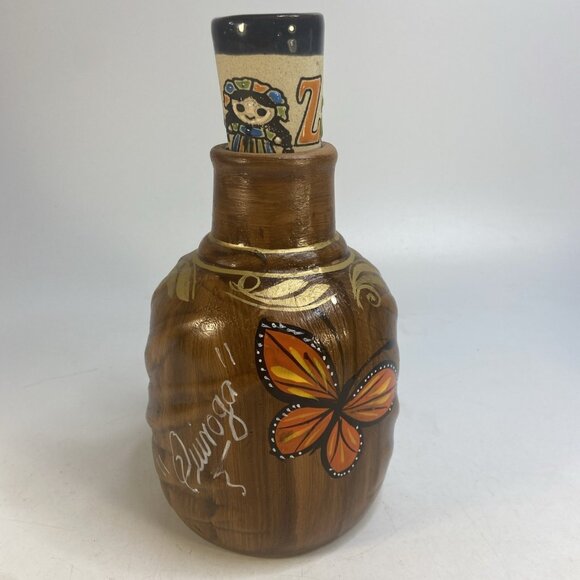 Unbranded | Accents | Mexican Terracotta Clay Folk Pottery Jug Bottle ...